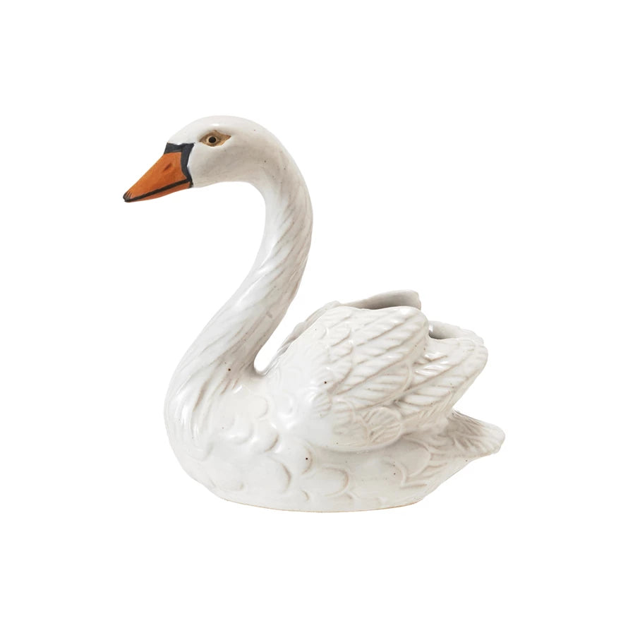 Swan Toothpick Holder